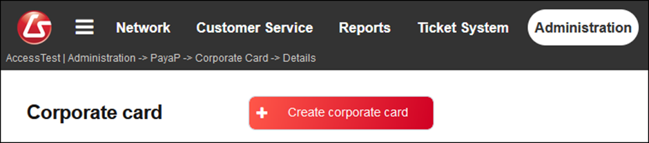 Member Number (Corporate Card) – Instant Systems Sweden AB